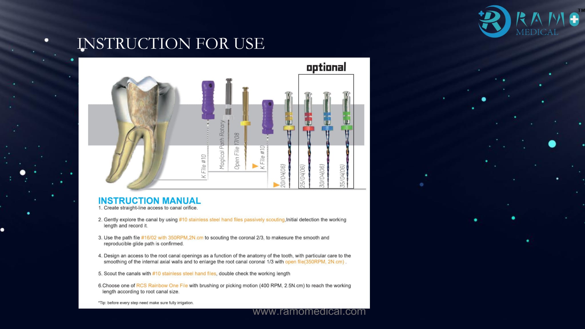 RCS RAINBOW ONE FILE